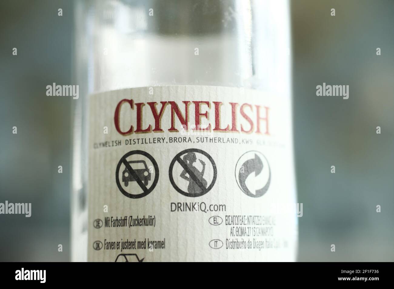 Clynelish logo hi-res stock photography and images - Alamy