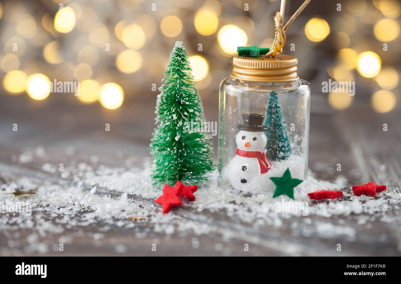 Merry Christmas Decoration Stock Photo - Alamy