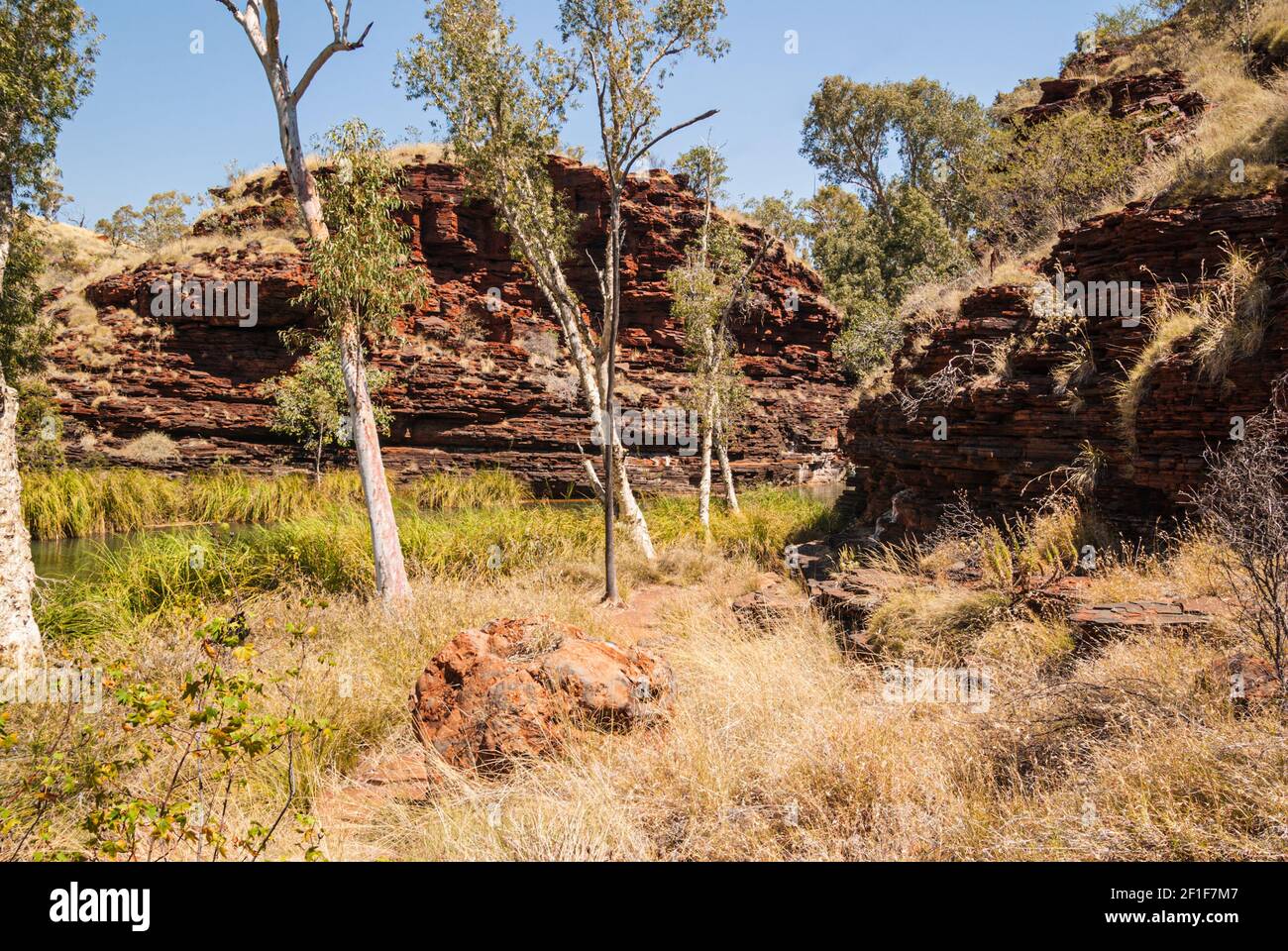 KALAMINA GORGE, KARIJINI NATIONAL PARK, WESTERN AUSTRALIA, AUSTRALIA ...