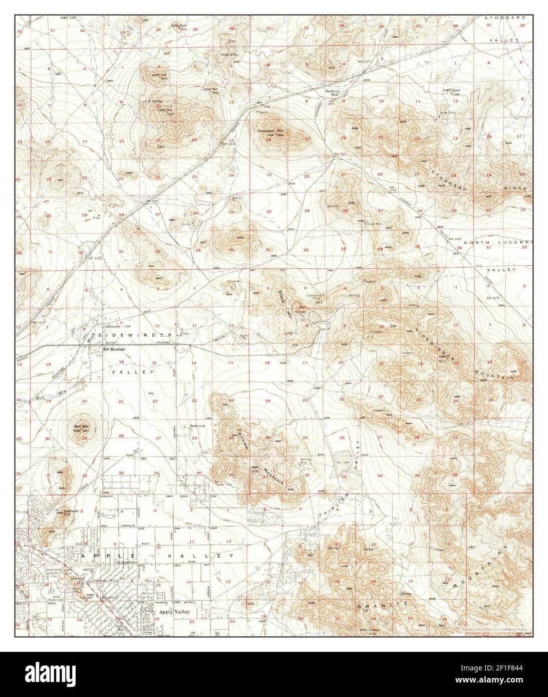 Mapa De Apple Valley, California US ZIP Code 92308 Apple Valley,