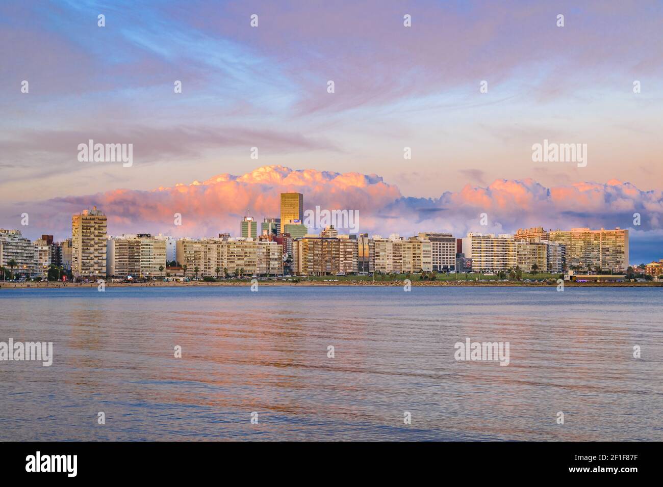 Montevideo Skyline Scene Stock Photo - Alamy