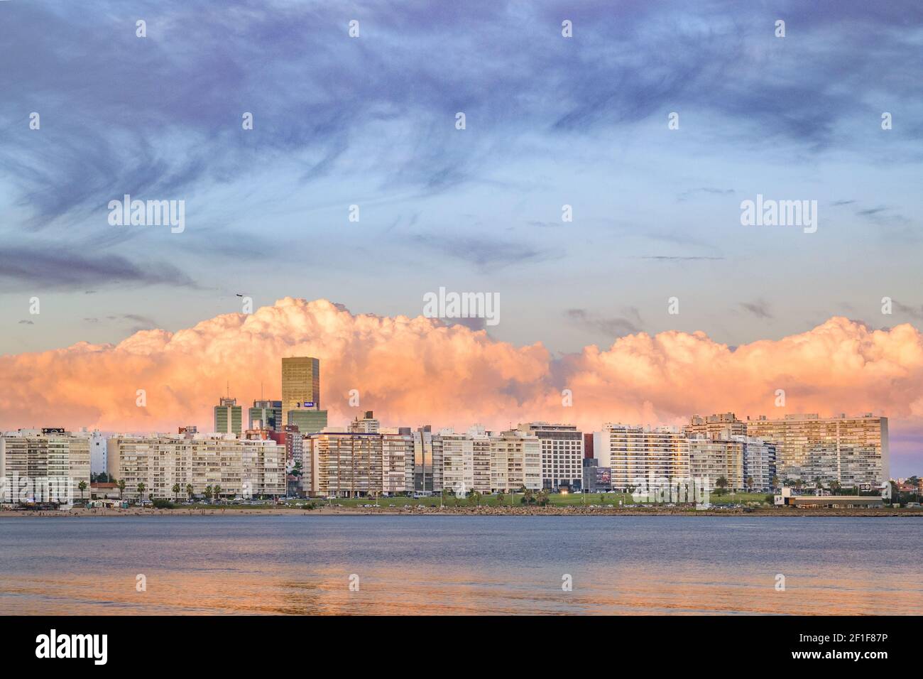 Montevideo Skyline Scene Stock Photo - Alamy