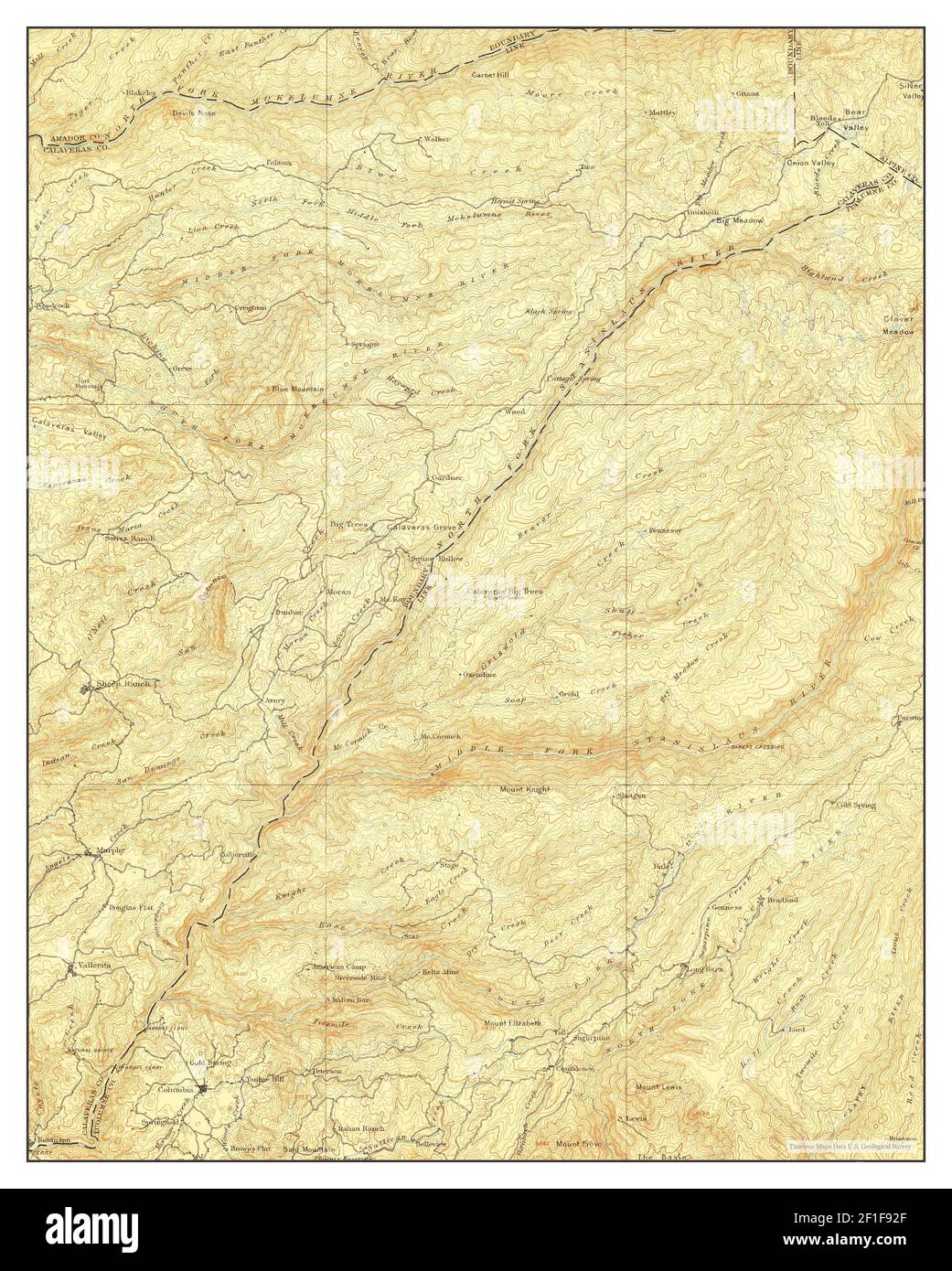 Ancient trees map Cut Out Stock Images & Pictures - Alamy