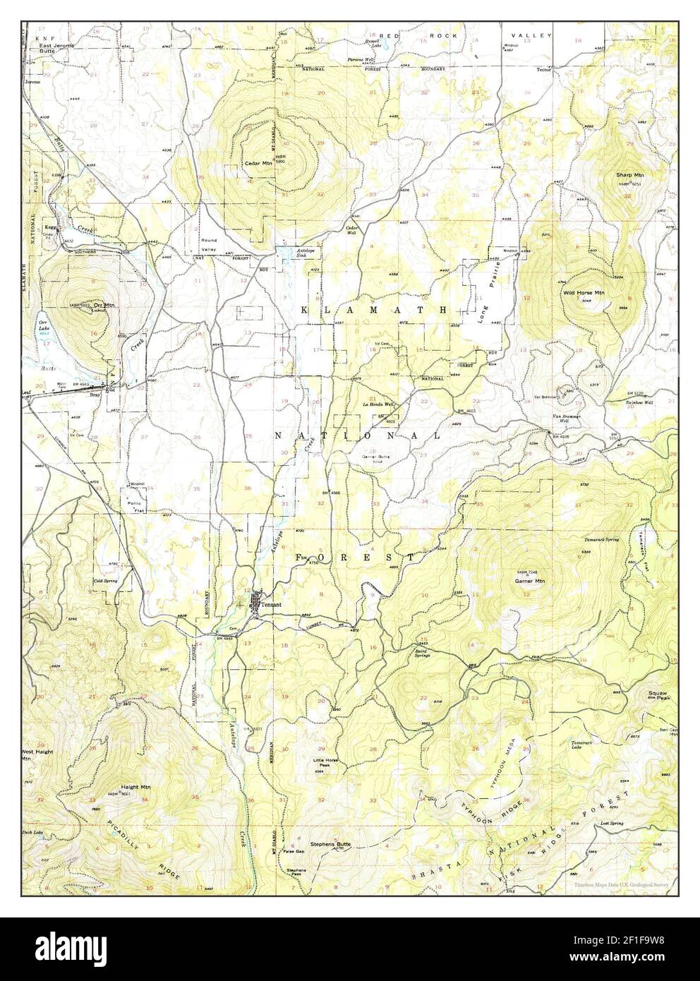 Bray, California, map 1950, 1:62500, United States of America by ...
