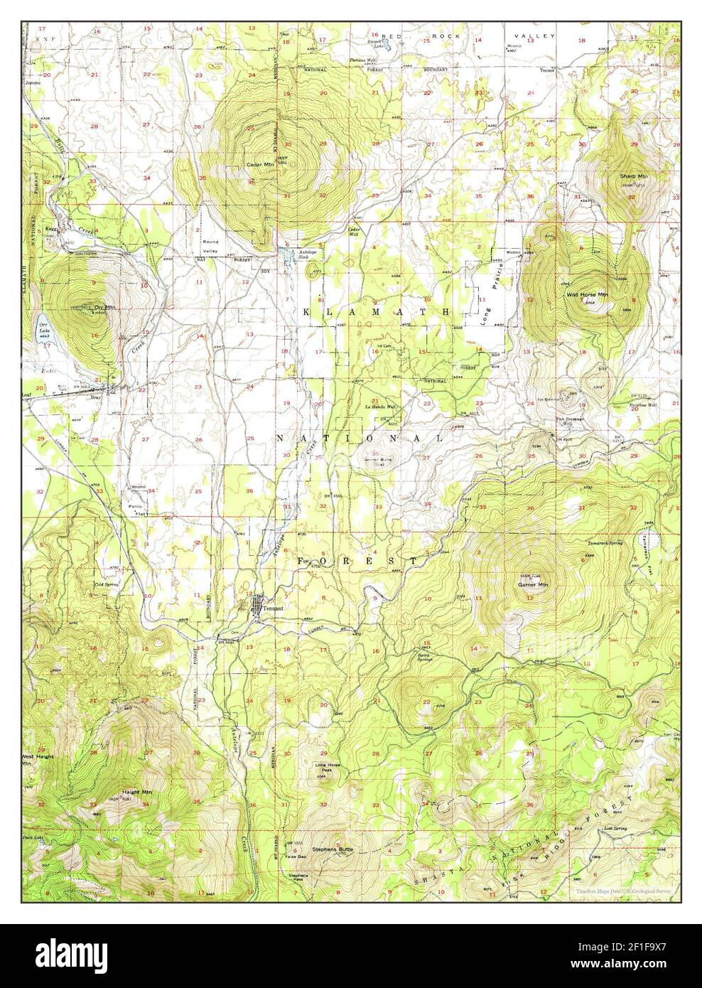 Bray, California, map 1950, 1:62500, United States of America by ...
