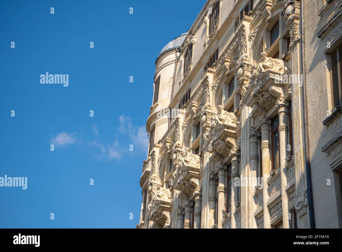 The architecture of the old buildings of istanbul. Walk through the old ...