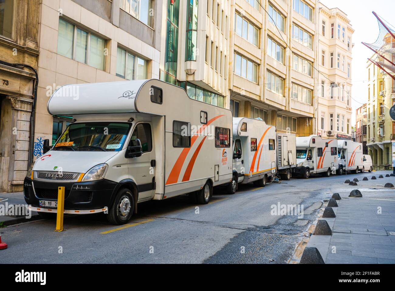 Caravan car park city hi-res stock photography and images - Alamy