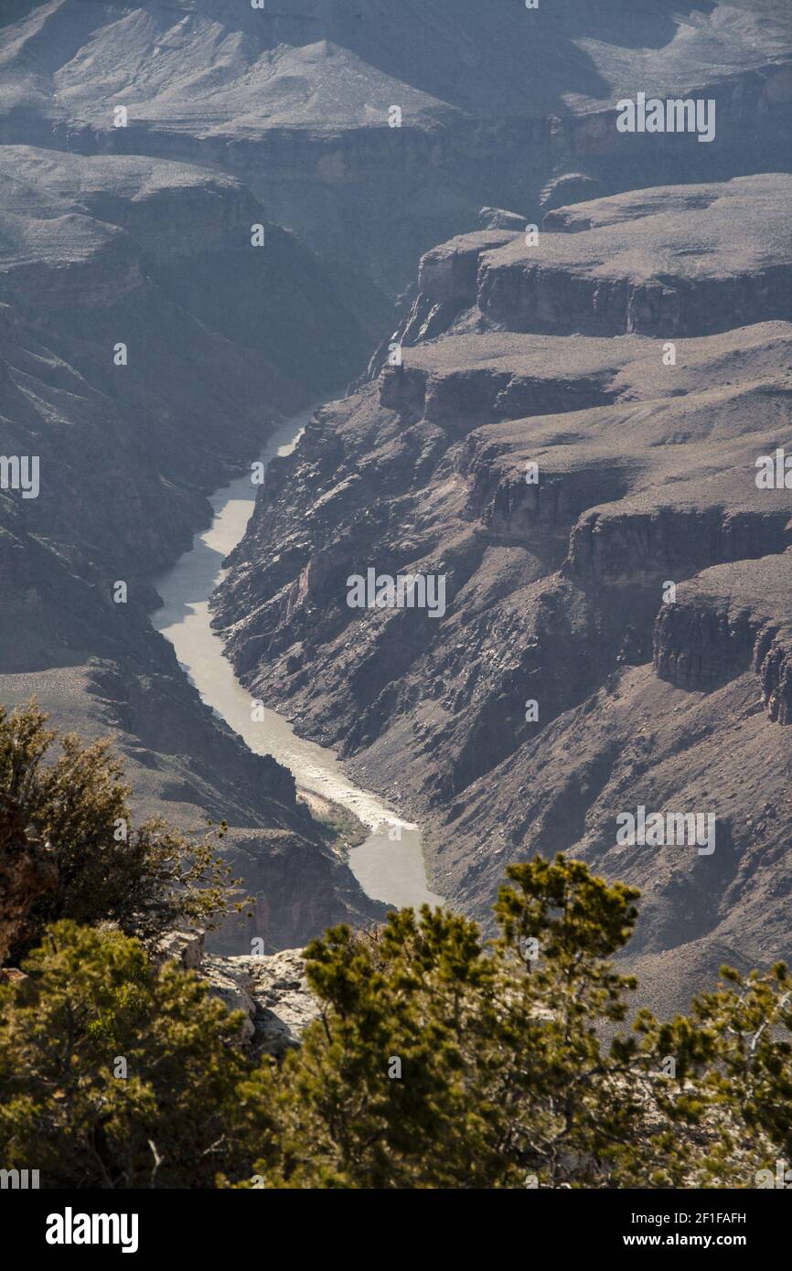 Beautiful Landscape of Grand Canyon and Colorado river Stock Photo - Alamy