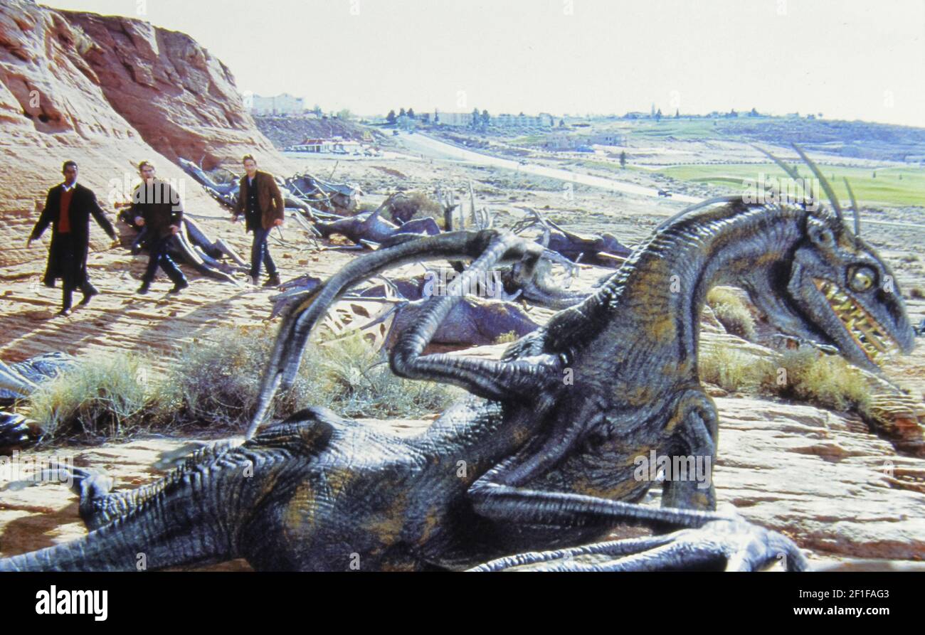 Orlando Jones, David Duchovny, Seann William Scott, "Evolution" (2001 ...