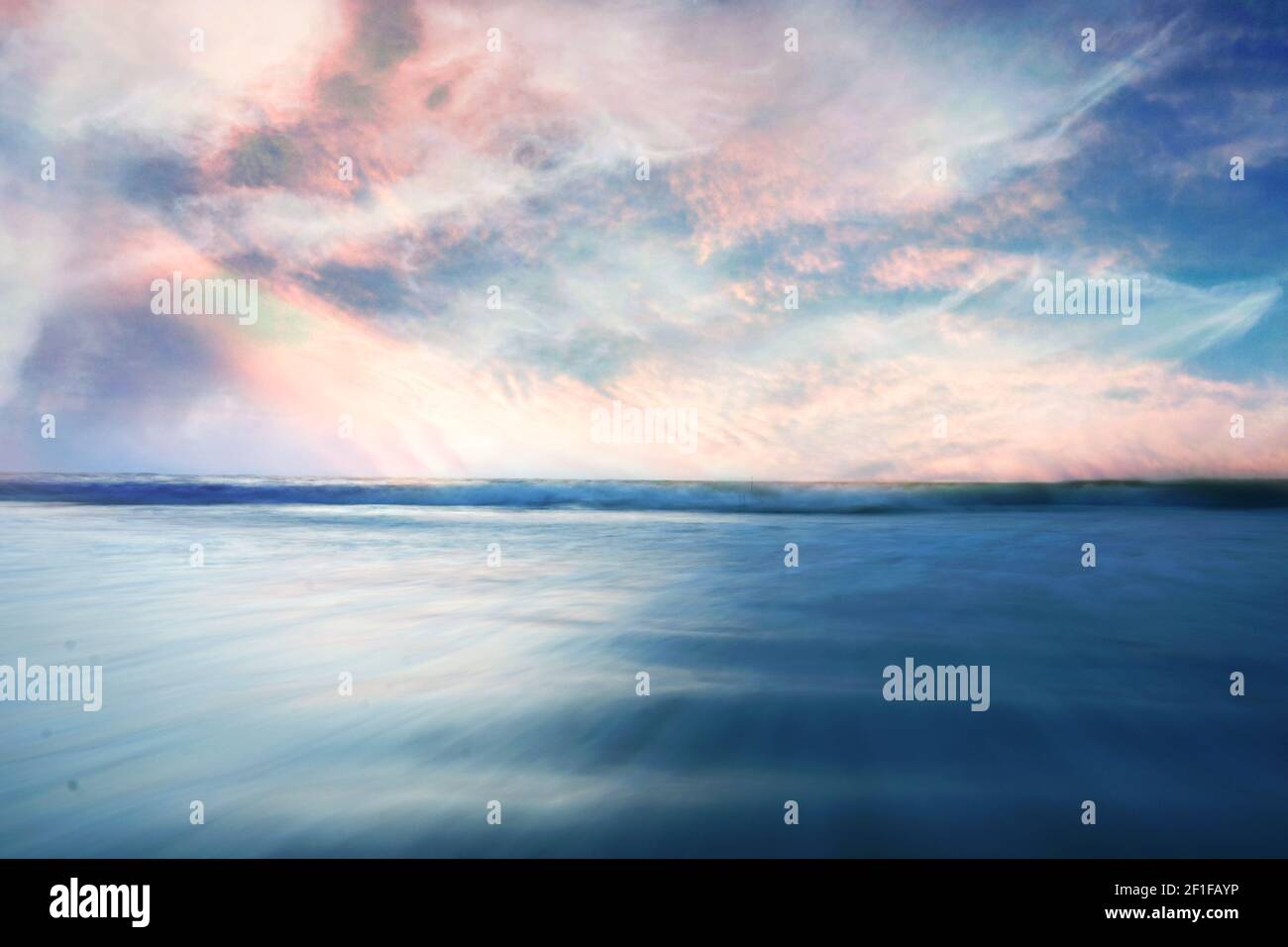 clean Beach and tropical sea landscape Stock Photo - Alamy