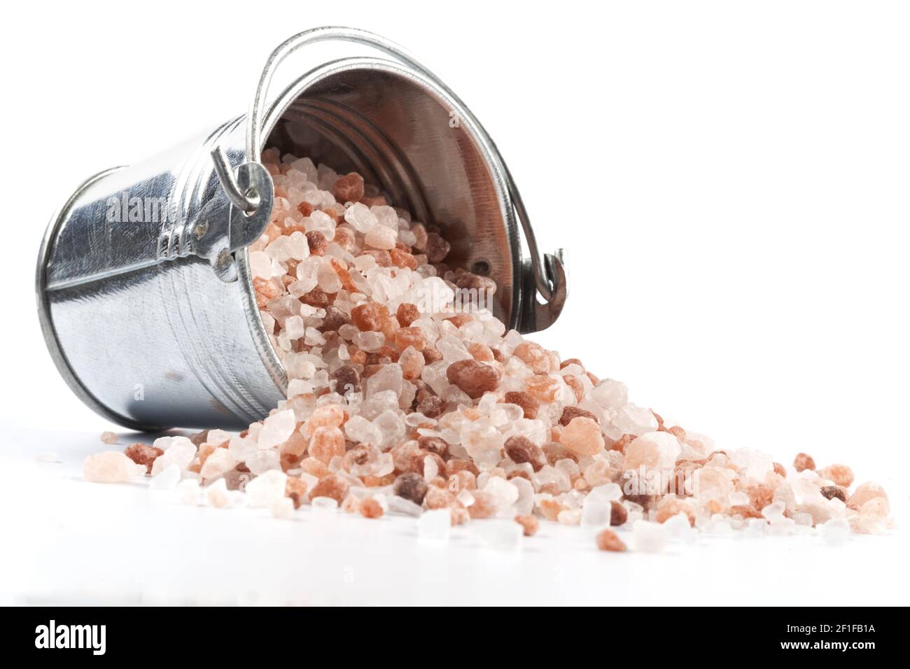 Spilled Salt on White Stock Photo - Alamy