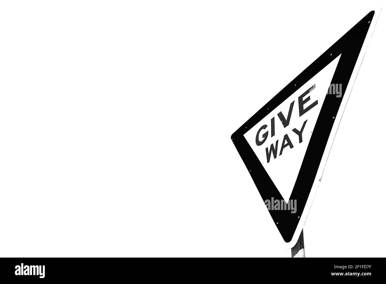 Closeup street sign in Cut Out Stock Images & Pictures - Alamy