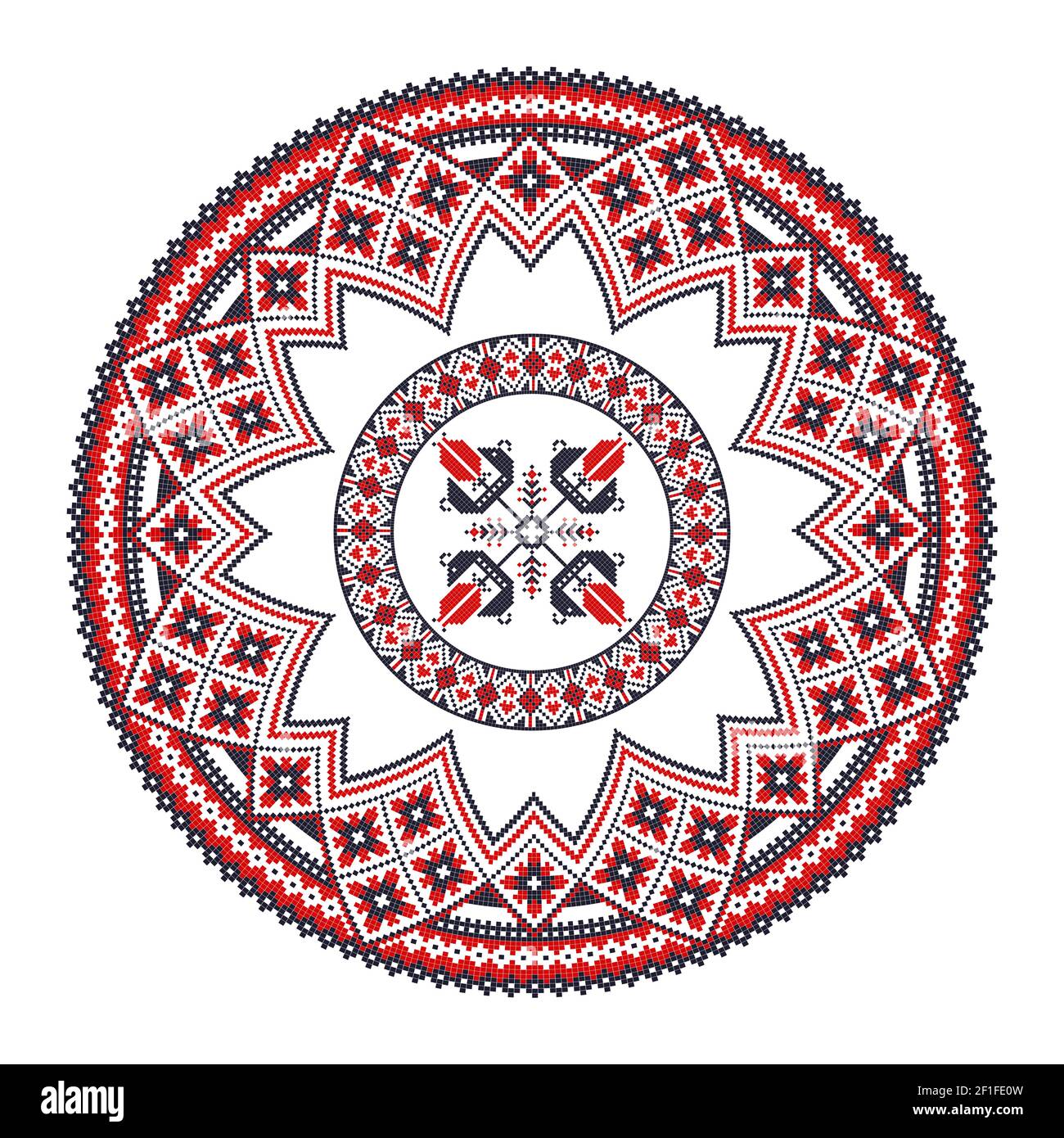 Romanian traditional ethnic costume motif hi-res stock photography and ...
