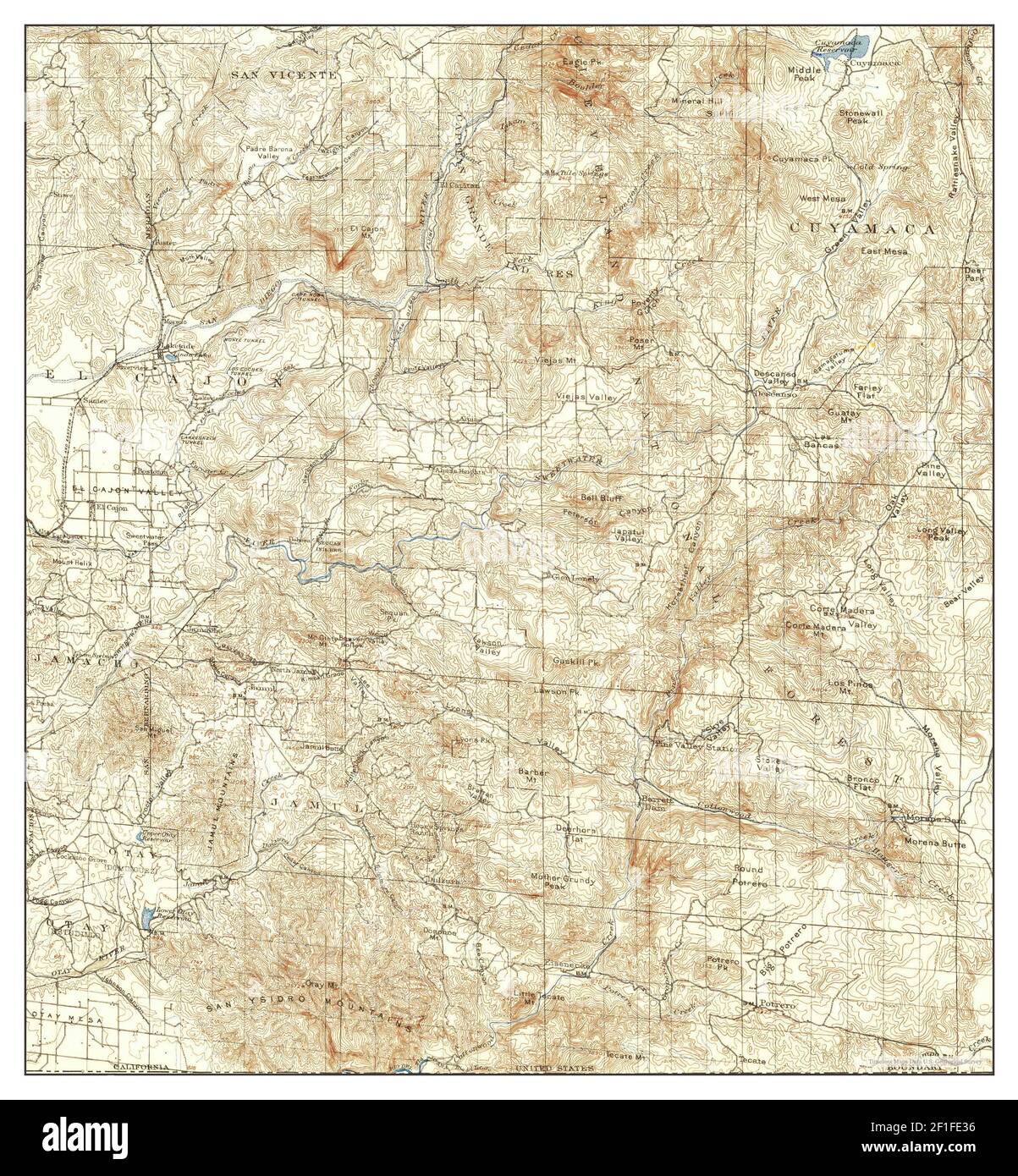1903 map Cut Out Stock Images & Pictures - Alamy