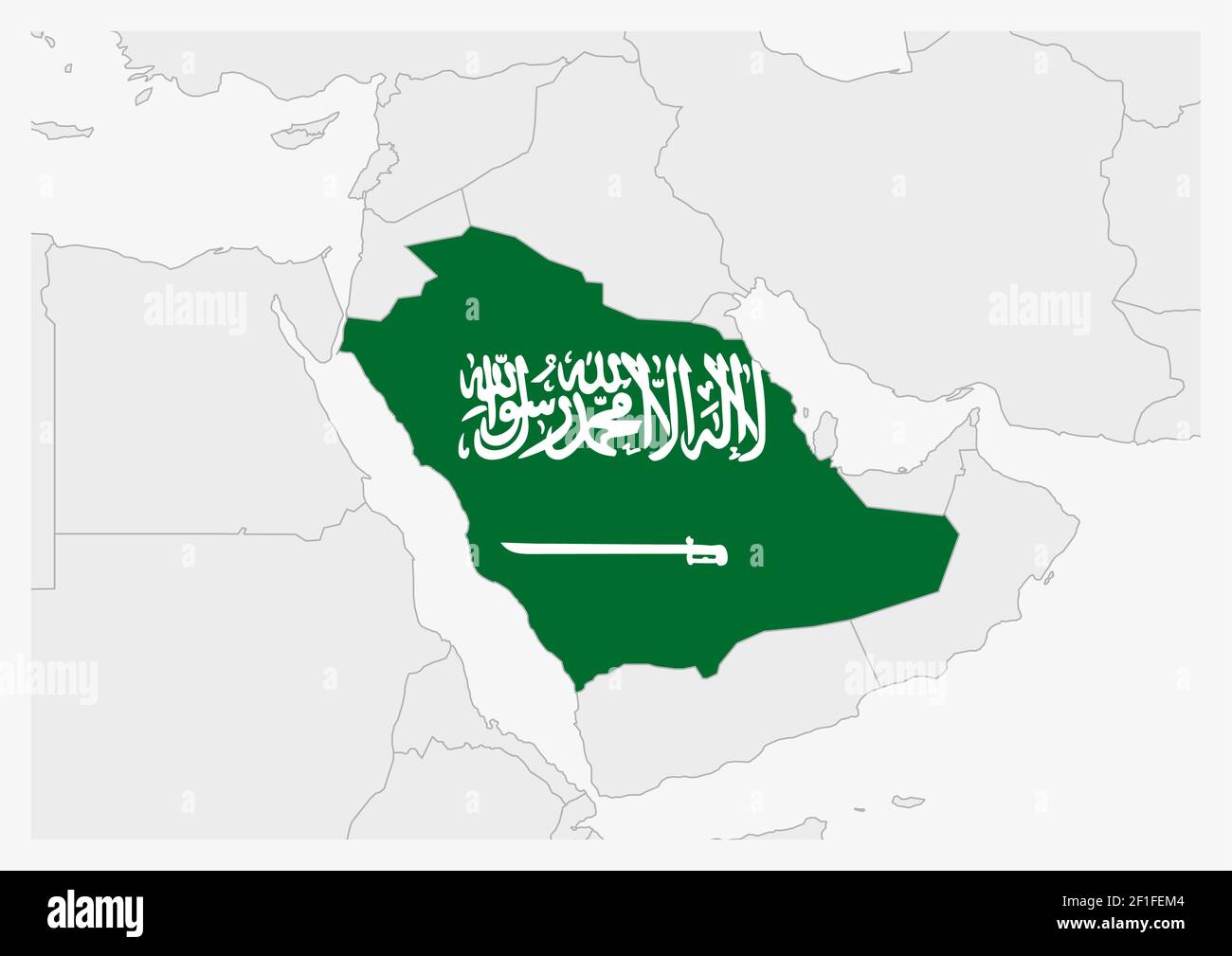 Maps of saudi arabia hi-res stock photography and images - Alamy