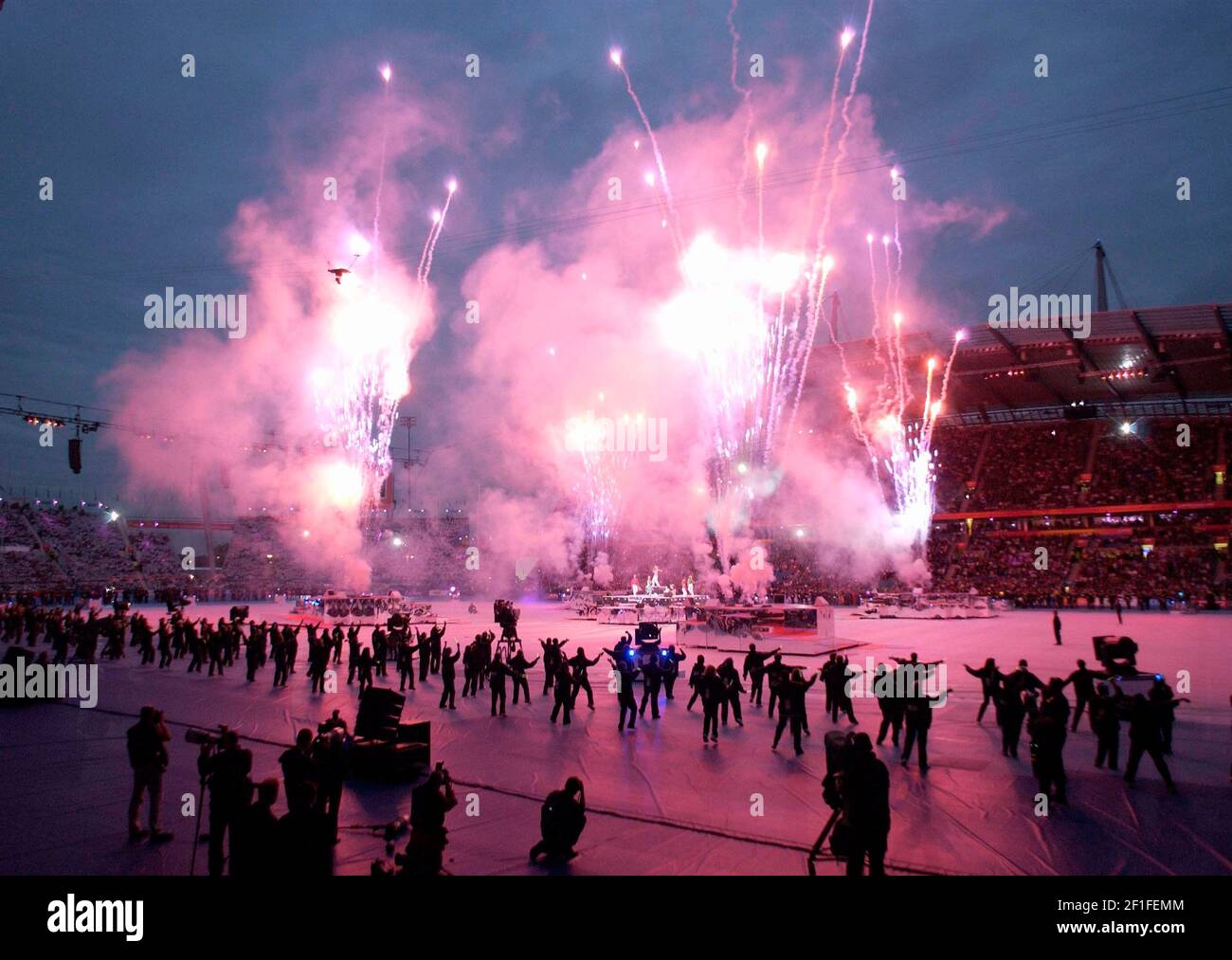 COMMONWEALTH GAMES OPEN CEREMONY 25/7/2002 PICTURE DAVID ASHDOWN ...