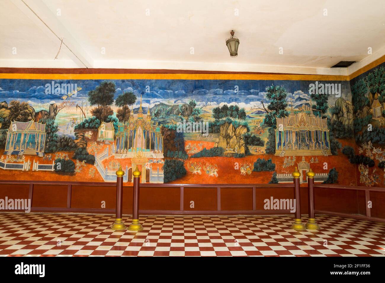 The Silver Pagoda, Phnom Penh, Cambodia, Asia Stock Photo - Alamy