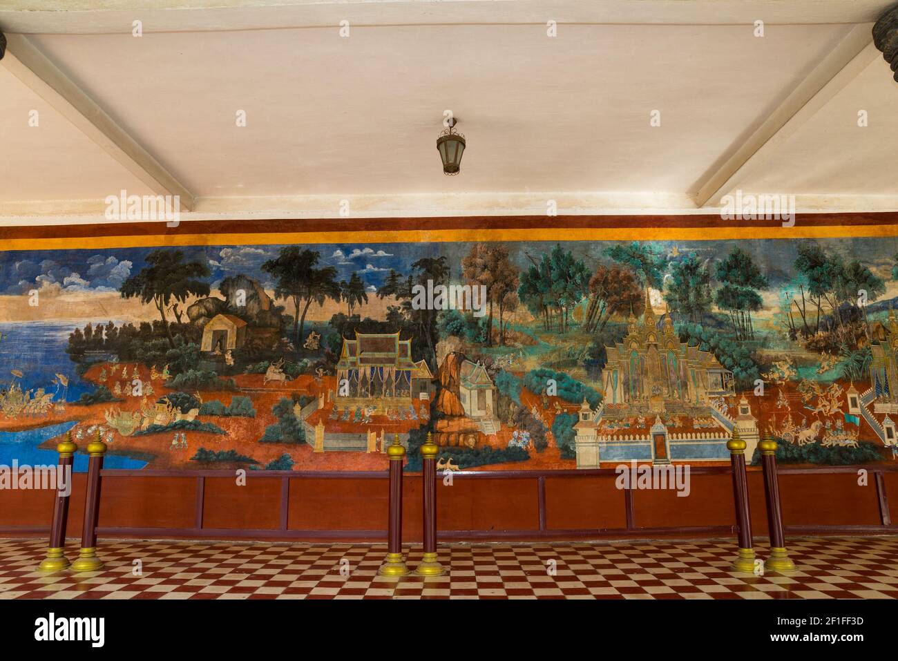 The Silver Pagoda, Phnom Penh, Cambodia, Asia Stock Photo - Alamy