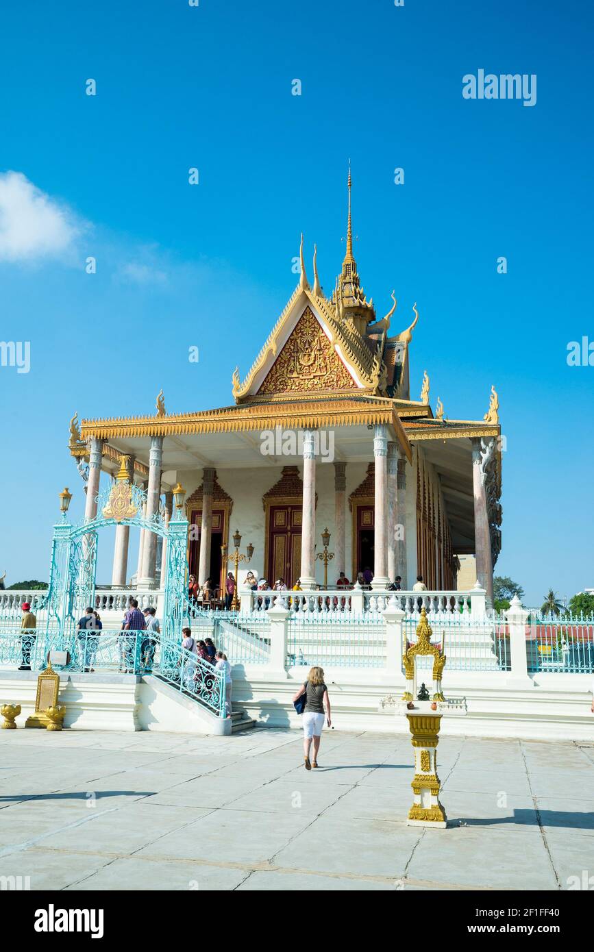 The Silver Pagoda, Phnom Penh, Cambodia, Asia Stock Photo - Alamy