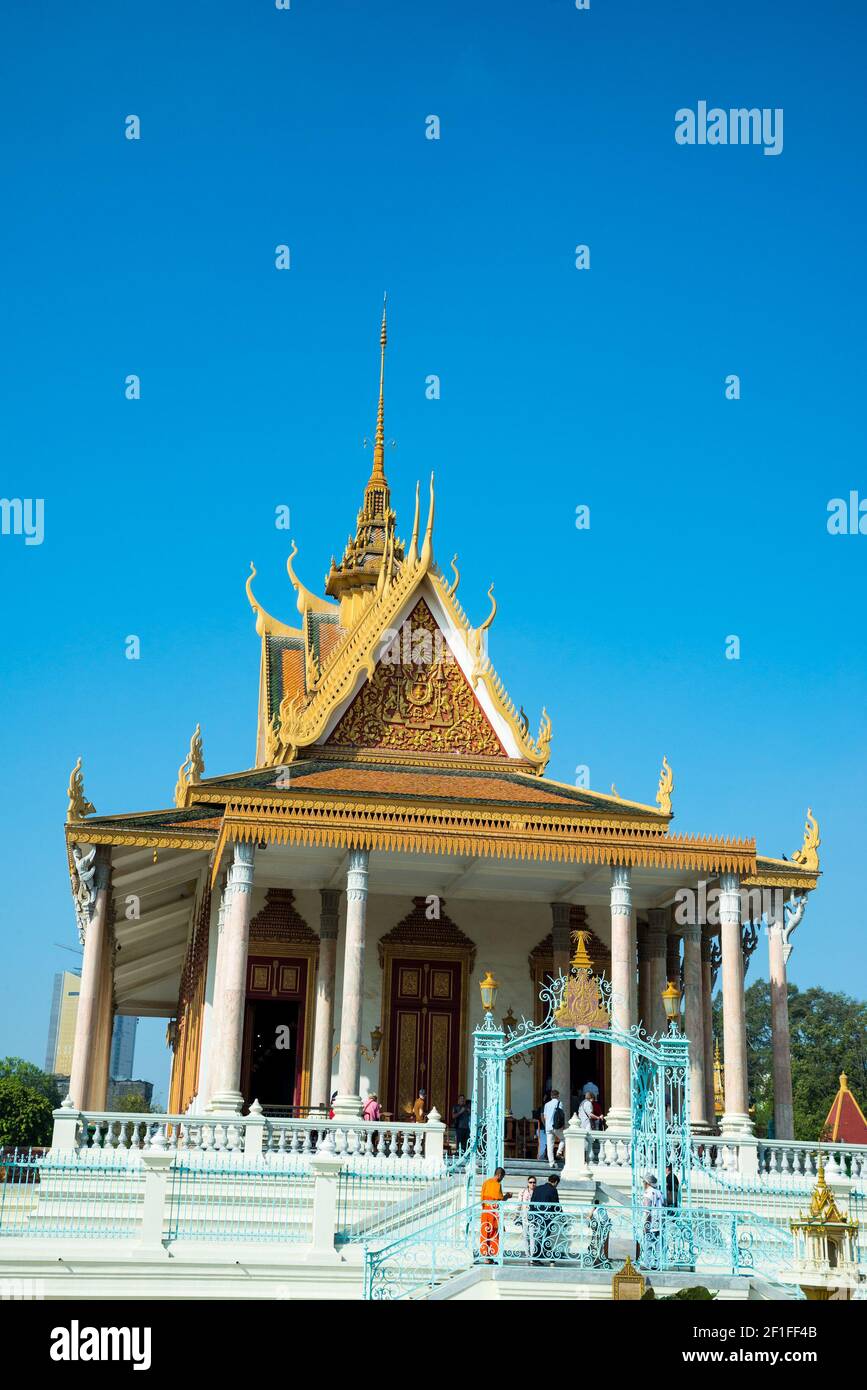 The Silver Pagoda, Phnom Penh, Cambodia, Asia Stock Photo - Alamy