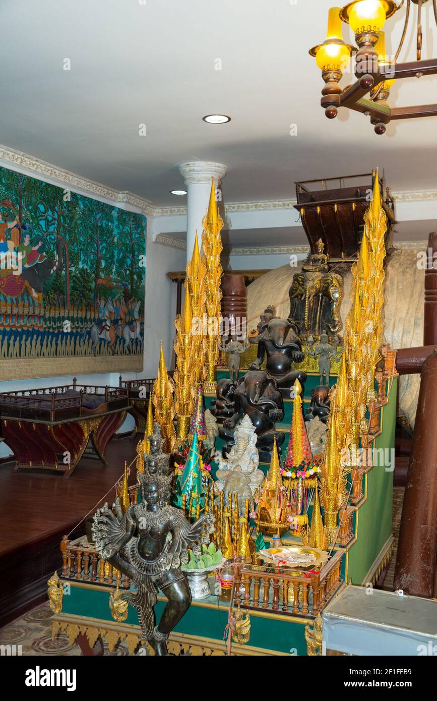 The Silver Pagoda, Phnom Penh, Cambodia, Asia Stock Photo - Alamy
