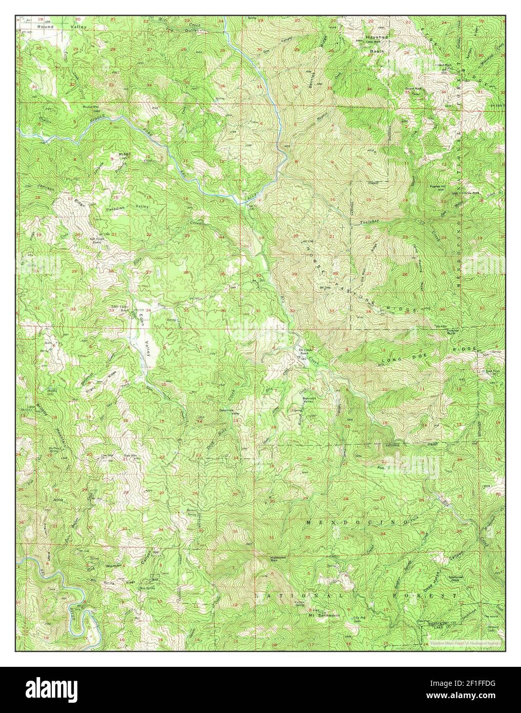 Eden Valley, California, map 1952, 1:62500, United States of America by ...
