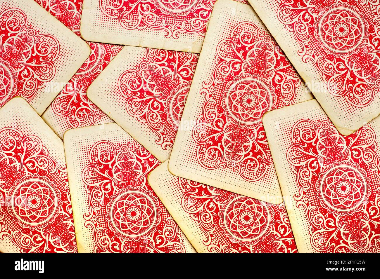 playing cards as a background Stock Photo - Alamy