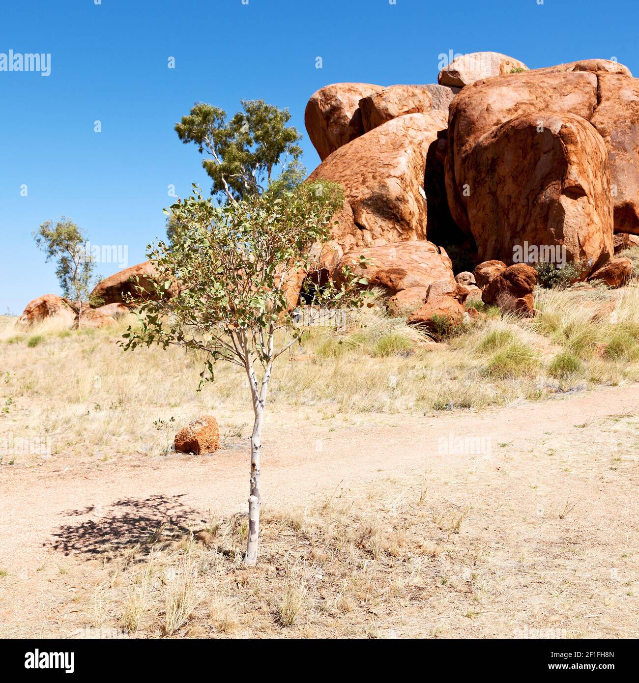 In australia the rocks of devil marble Stock Photo - Alamy