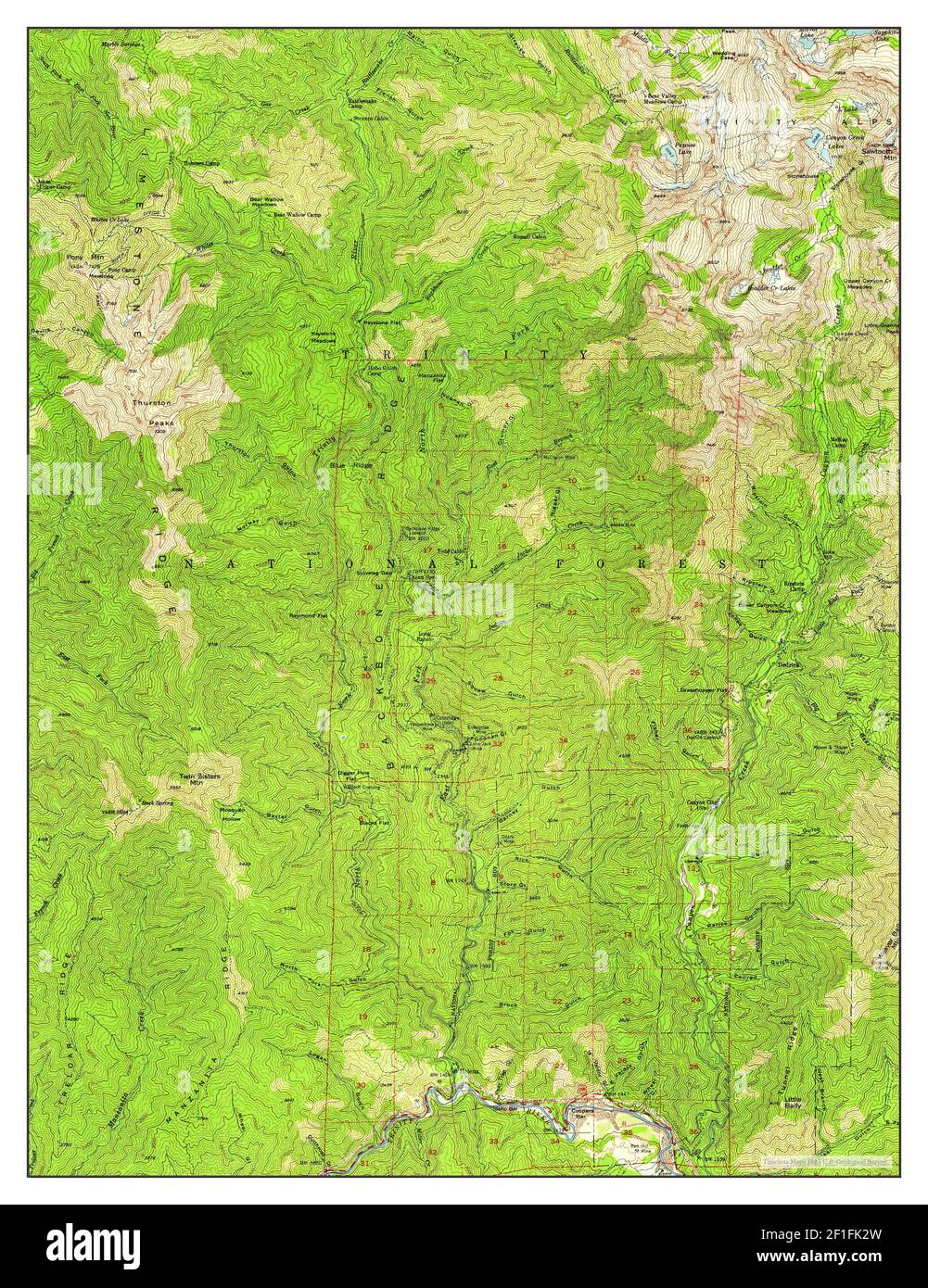 Old map of helena Cut Out Stock Images & Pictures - Alamy