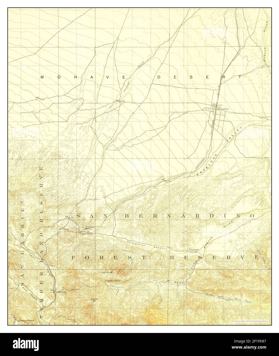 Hesperia map hi-res stock photography and images - Alamy