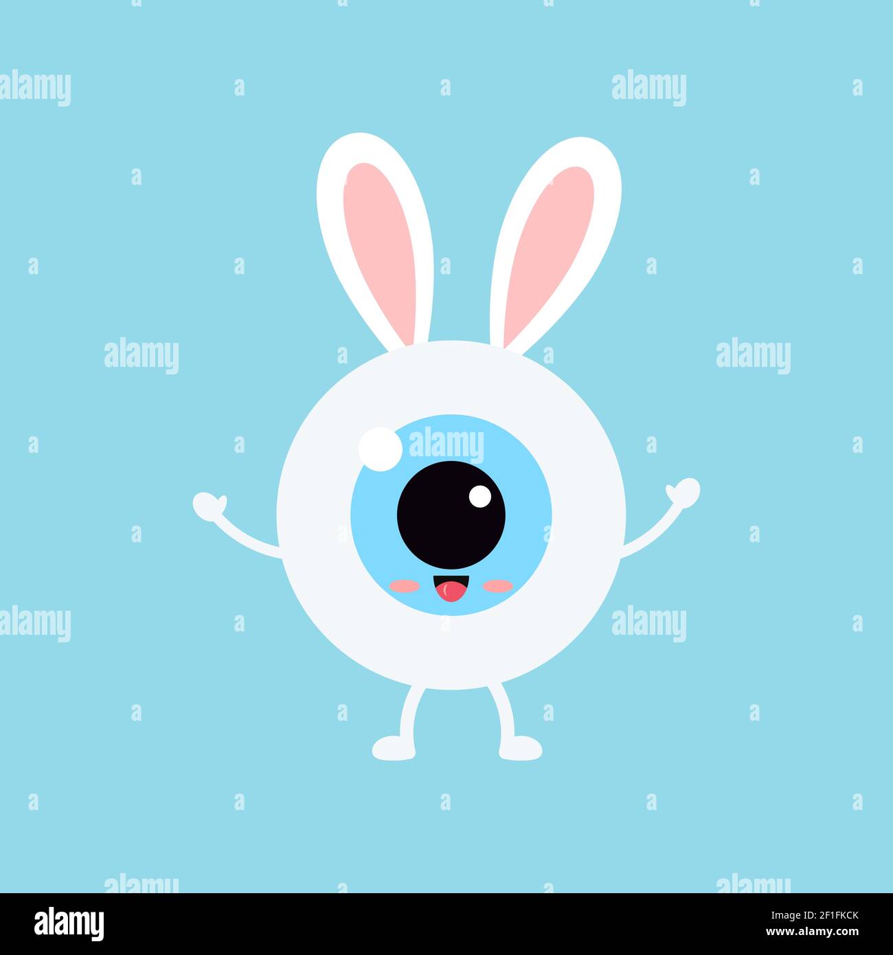 Rabbit eye Stock Vector Images - Alamy