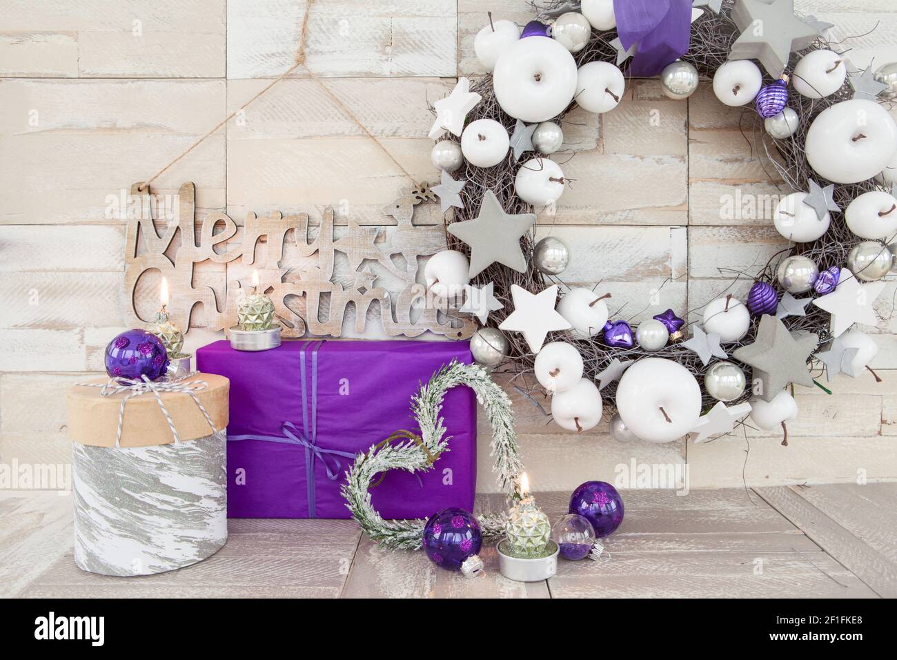 Colorful decoration for Christmas Stock Photo - Alamy