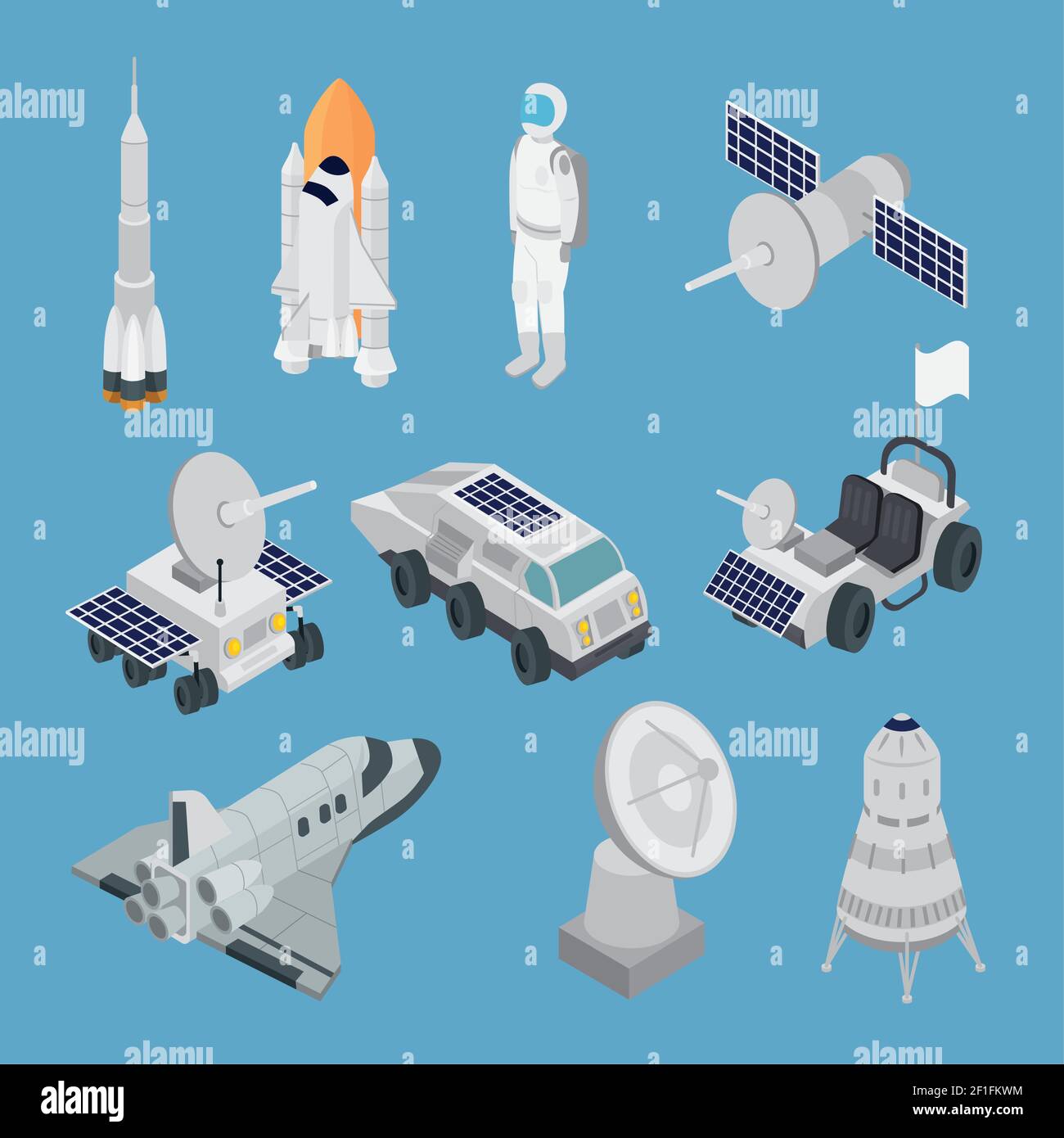 space ten icons Stock Vector Image & Art - Alamy