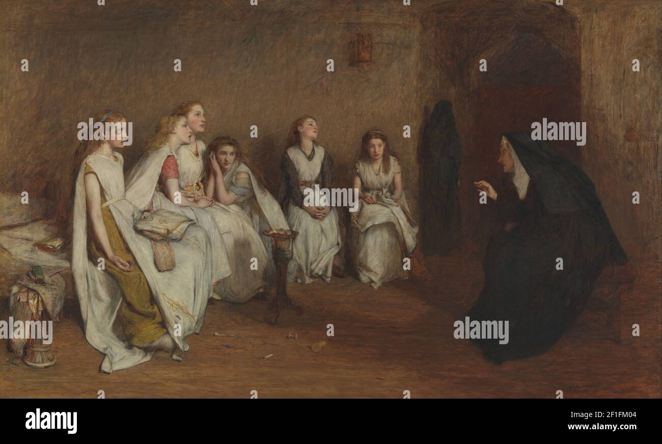 William Quiller Orchardson - The Story of a Life Stock Photo - Alamy