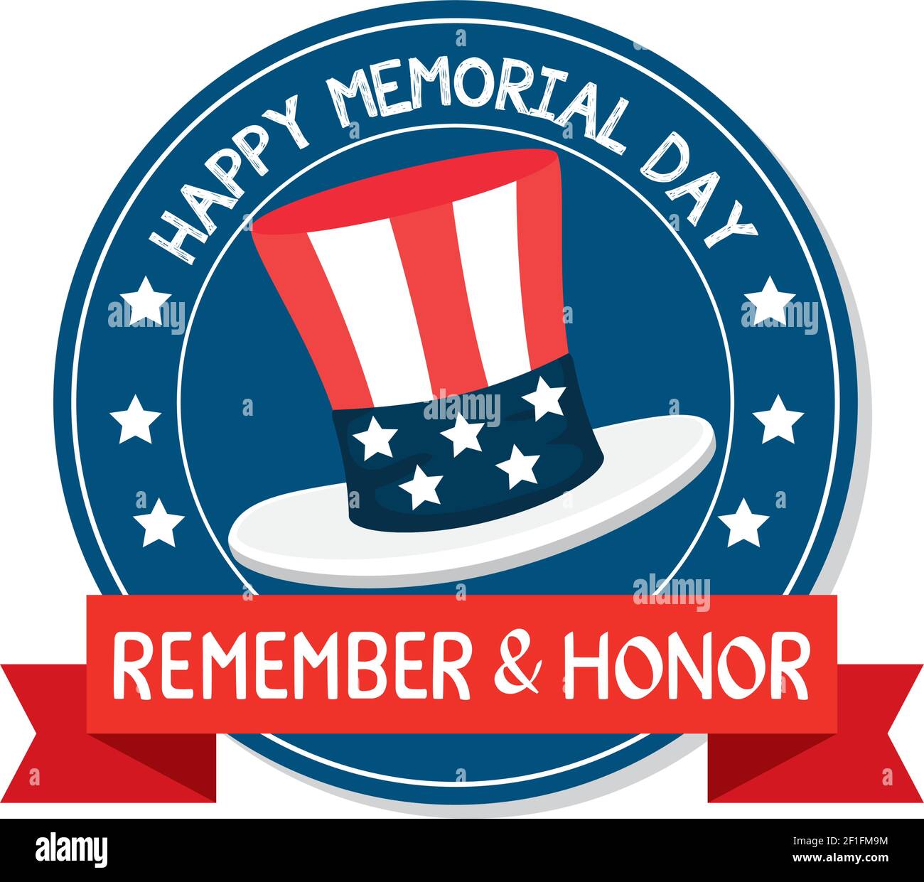 memorial day stamp Stock Vector Image & Art - Alamy