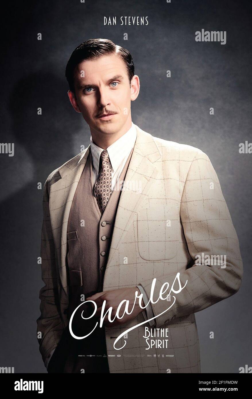 BLITHE SPIRIT, character poster, Dan Stevens, 2020. © IFC Films ...