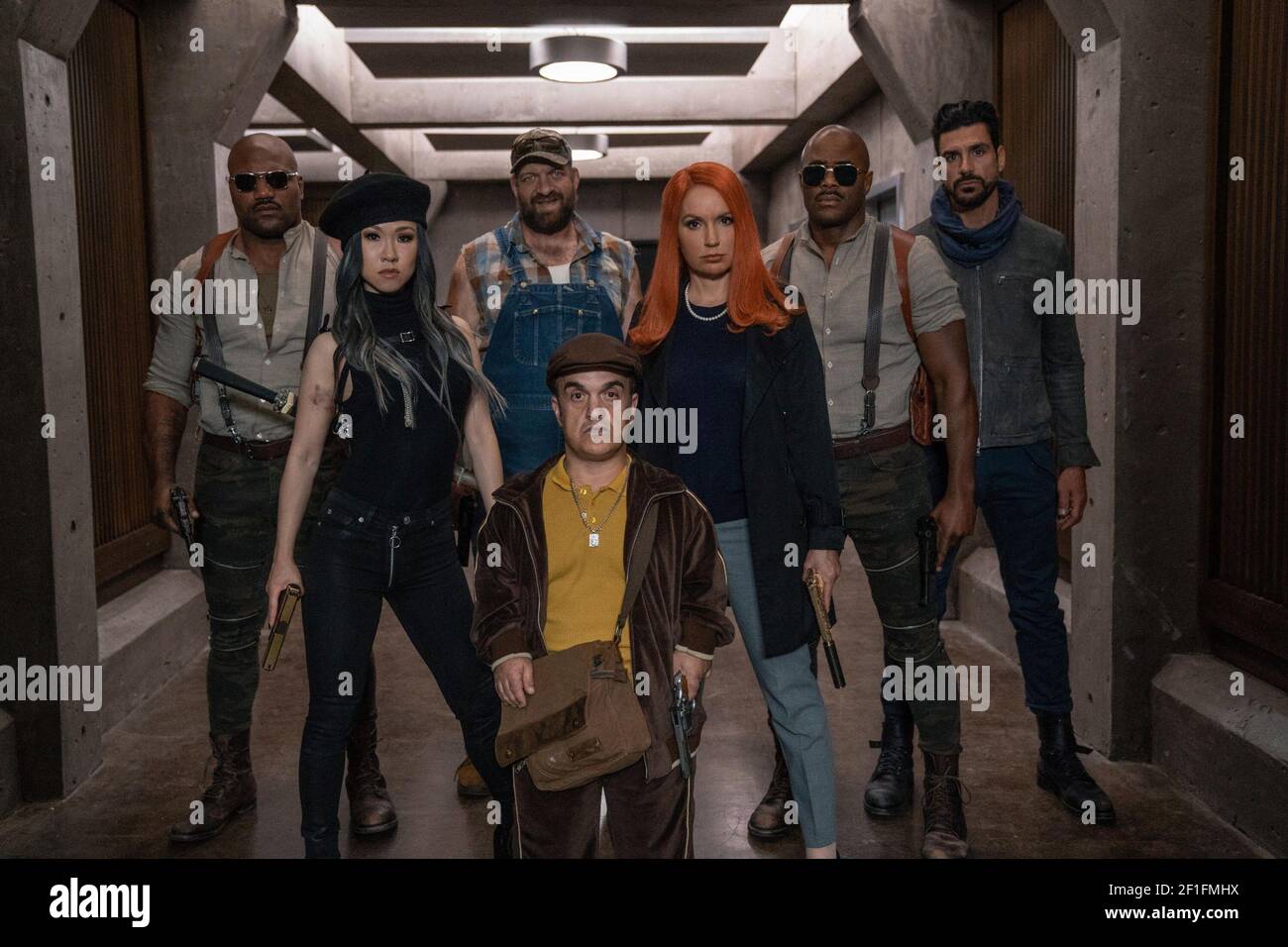 BOSS LEVEL, from left: Quinton 'Rampage' Jackson, Selina Lo, Michael ...