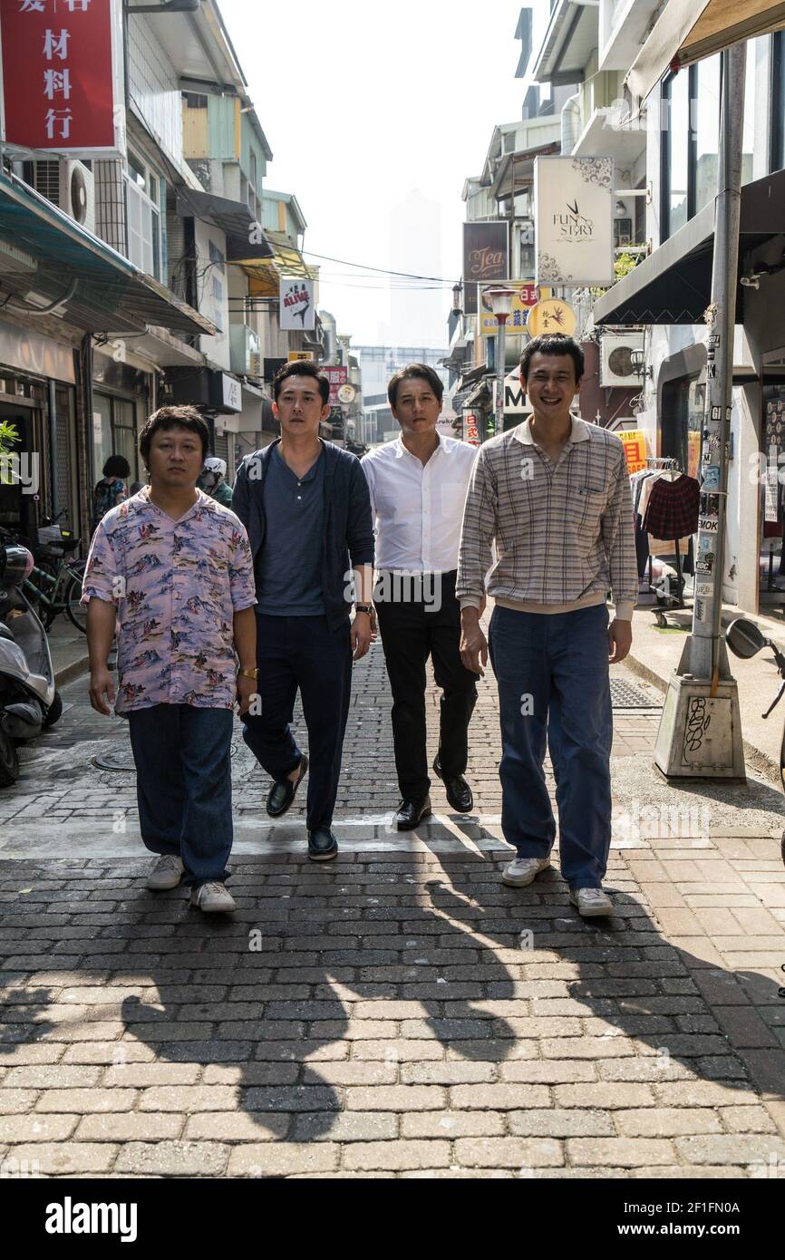 CLASSMATES MINUS, from left: LIN Na-Dou, SHIH Ming-Shuai, CHENG Jen ...