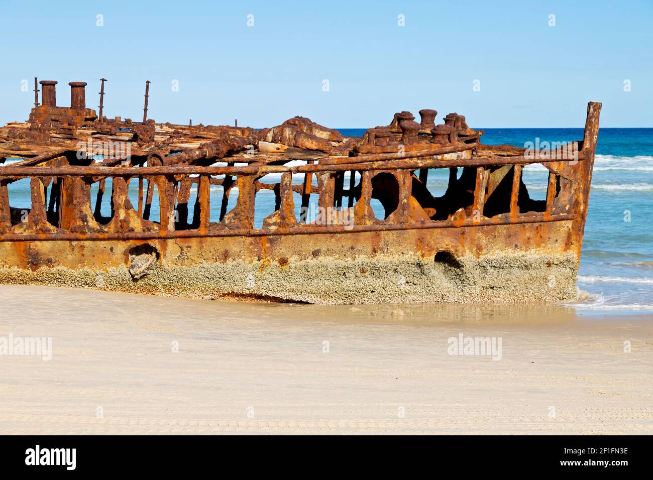 The antique rusty and damagede boat and corrosion Stock Photo - Alamy