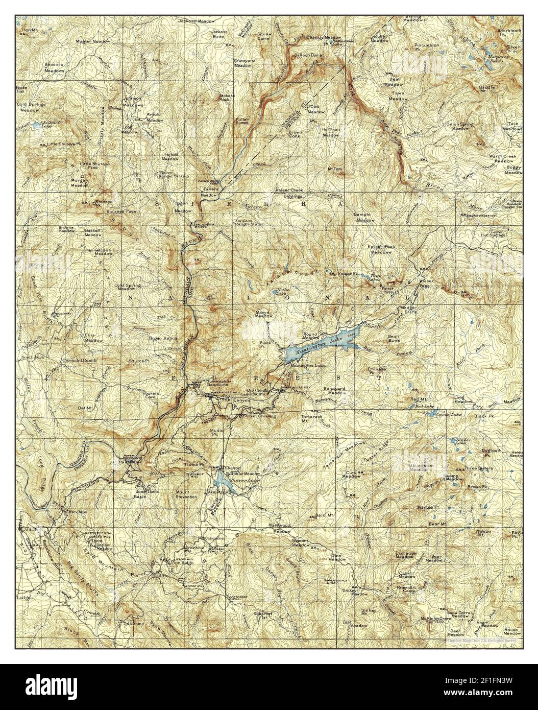 Kaiser, California, map 1904, 1:125000, United States of America by ...