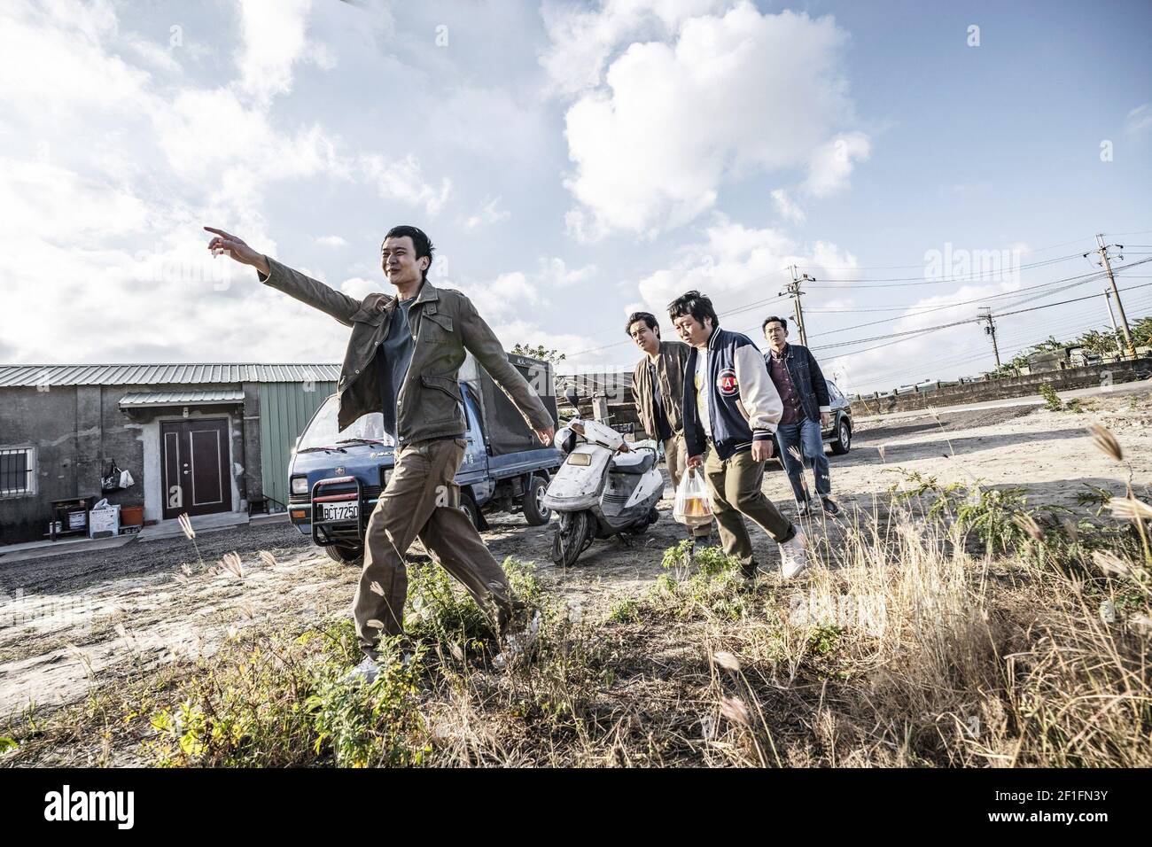 CLASSMATES MINUS, from left: LIU Kuan-Ting, CHENG Jen-Shuo, LIN Na-Dou ...