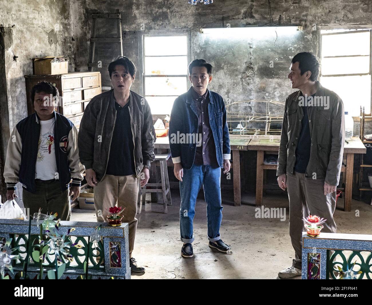 CLASSMATES MINUS, from left: LIN Na-Dou, CHENG Jen-Shuo, SHIH Ming ...