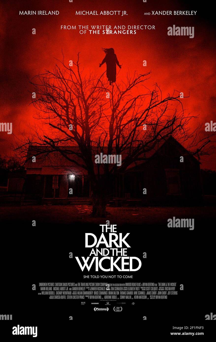 THE DARK AND THE WICKED, poster, 2020. © Shudder / Courtesy Everett ...