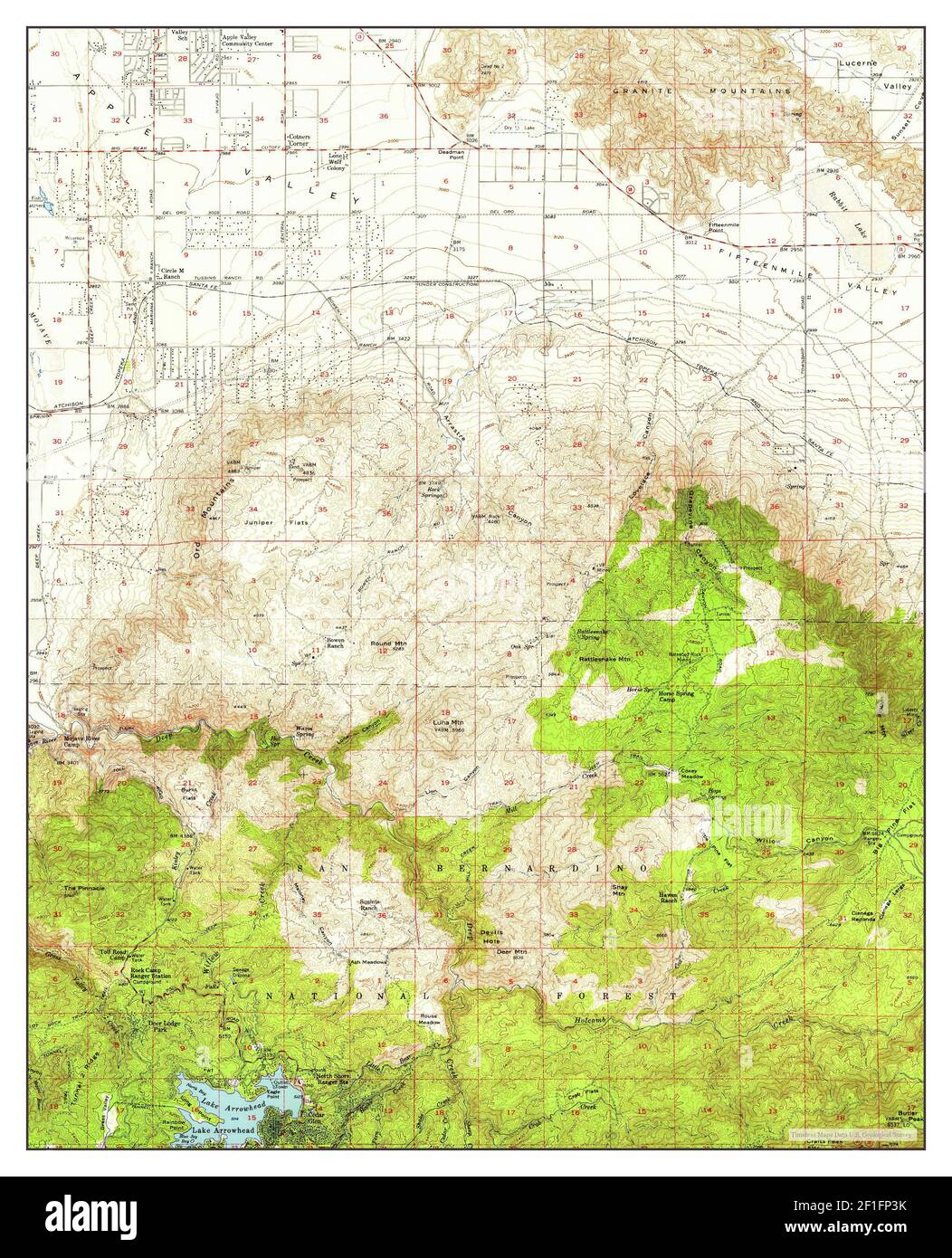 Arrowhead lake Cut Out Stock Images & Pictures - Alamy