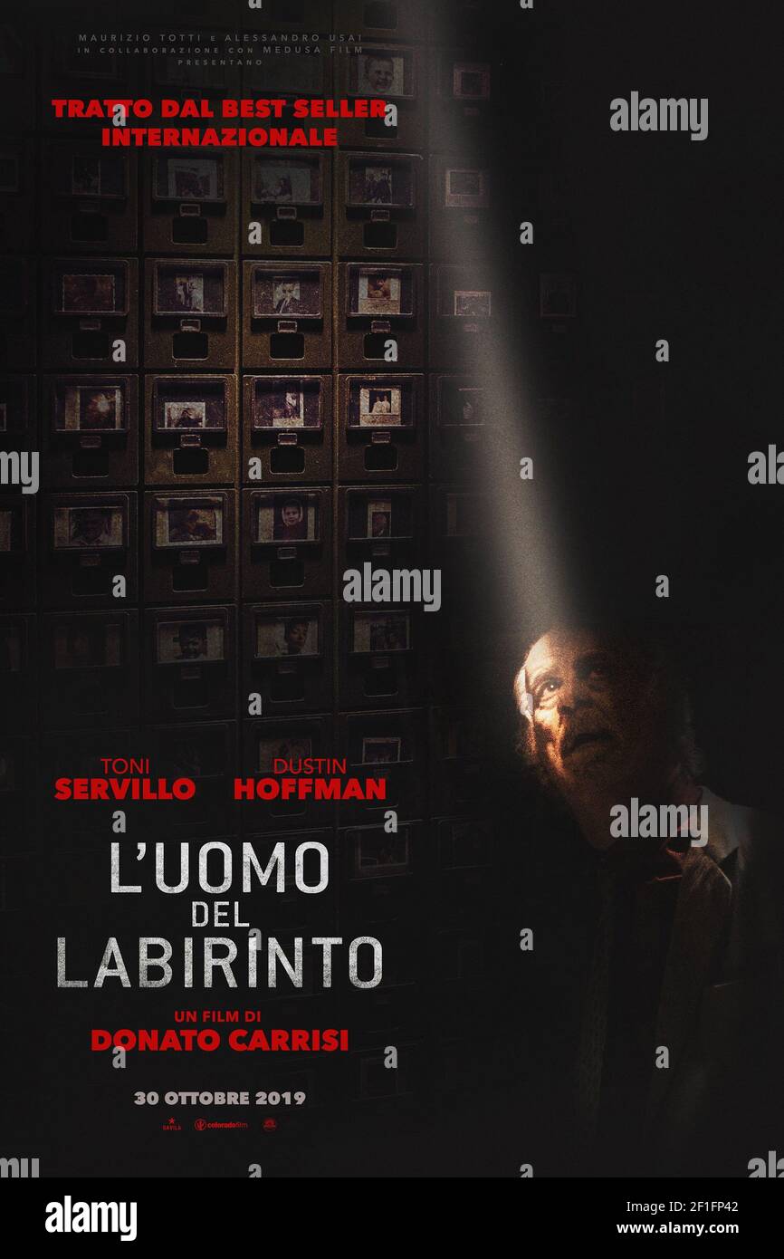 INTO THE LABYRINTH, (aka L'UOMO DEL LABIRINTO), Italian poster, Toni ...