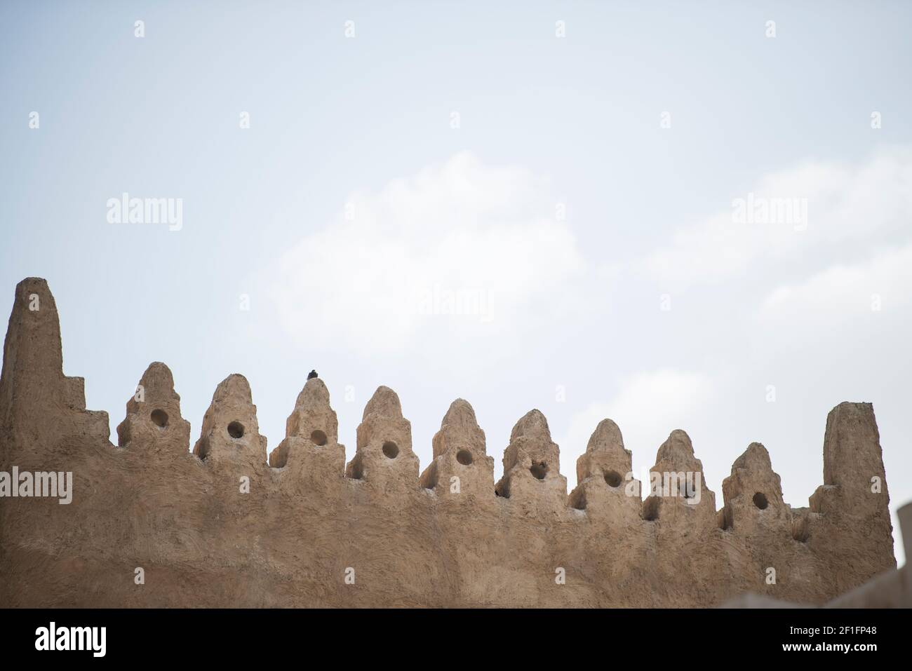 Souq Waqif, Doha, Qatar, May,6,2019, Traditional Arabian building built ...