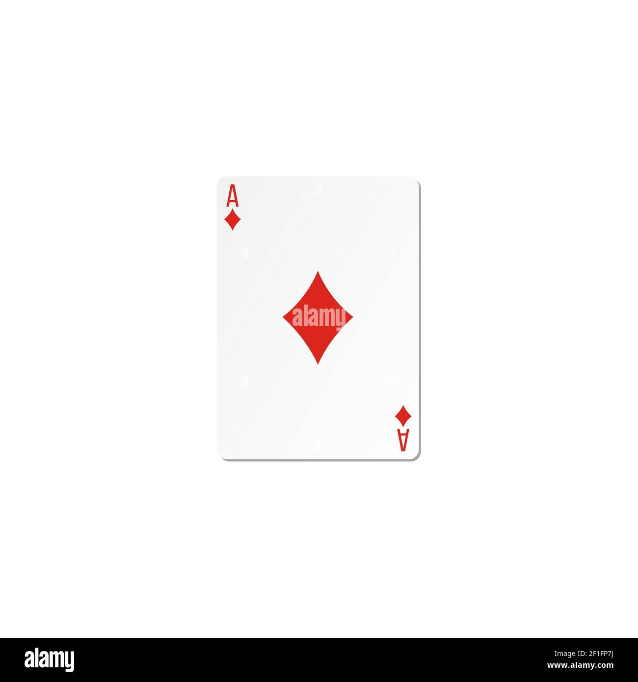 diamonds ace playing card design vector Stock Vector Image & Art - Alamy