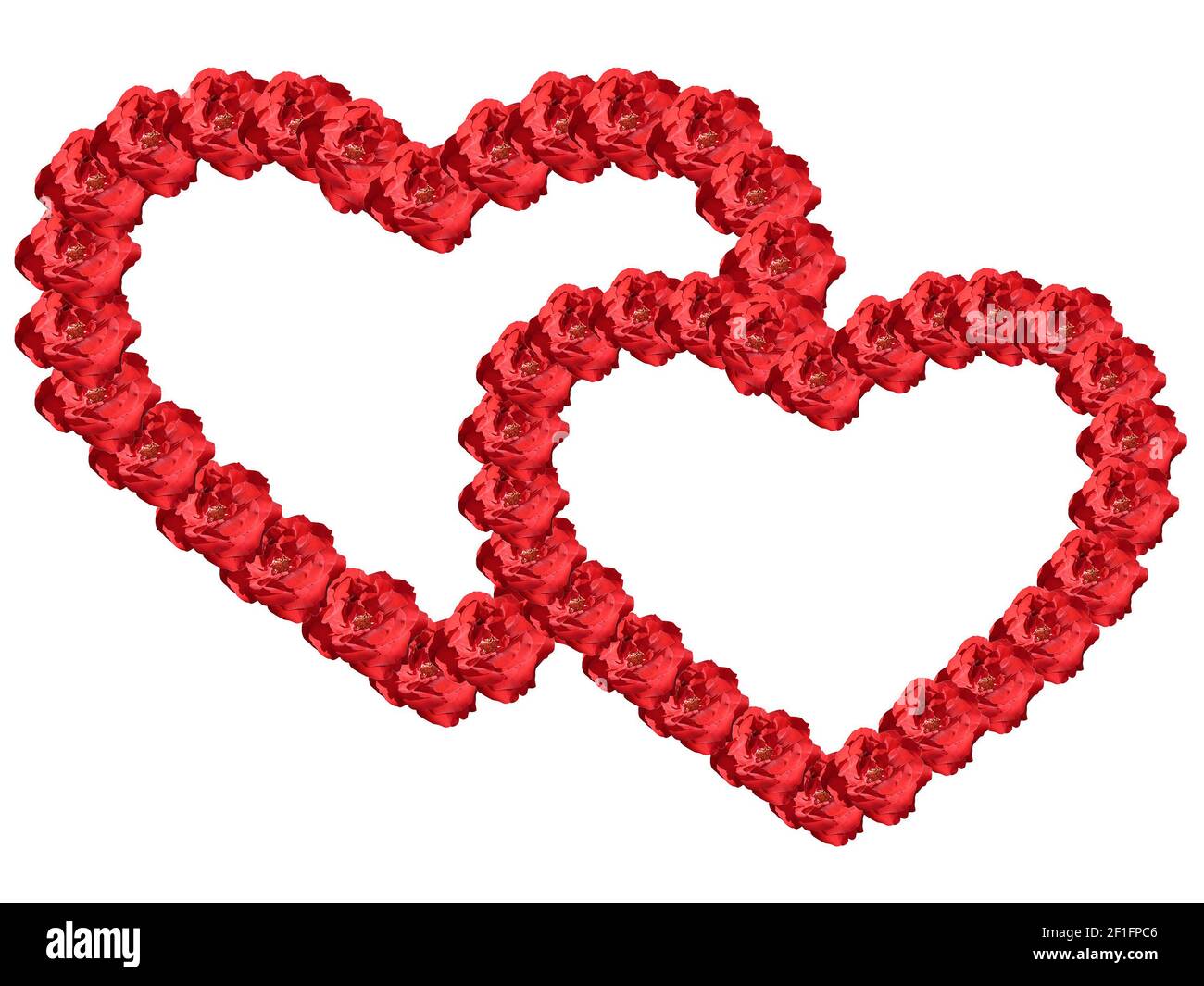 Love With Heart And Flower