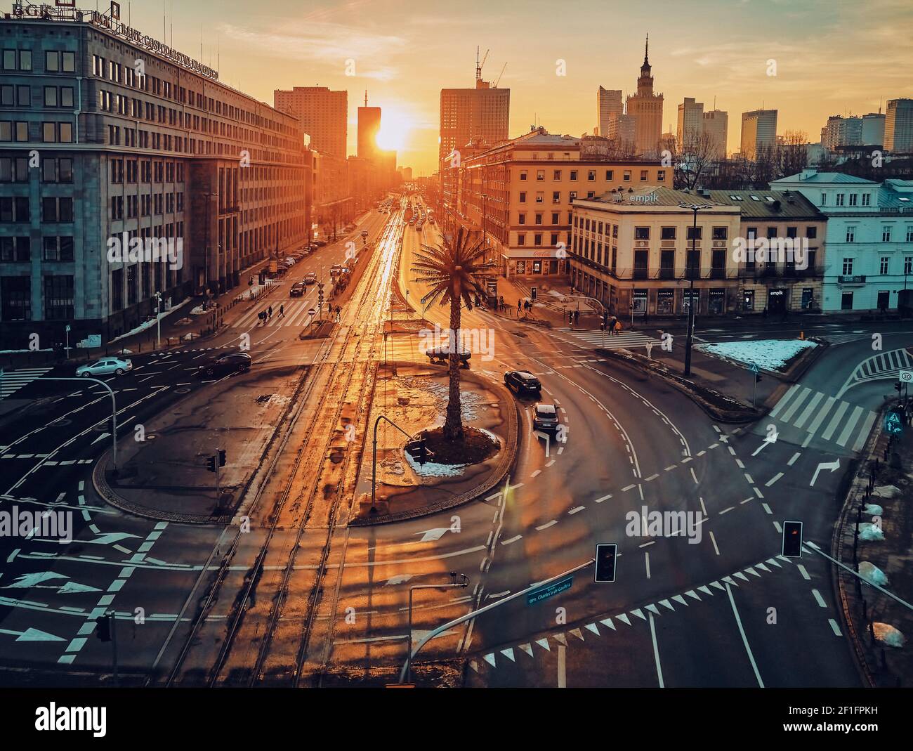 Warsaw palm hi-res stock photography and images - Alamy
