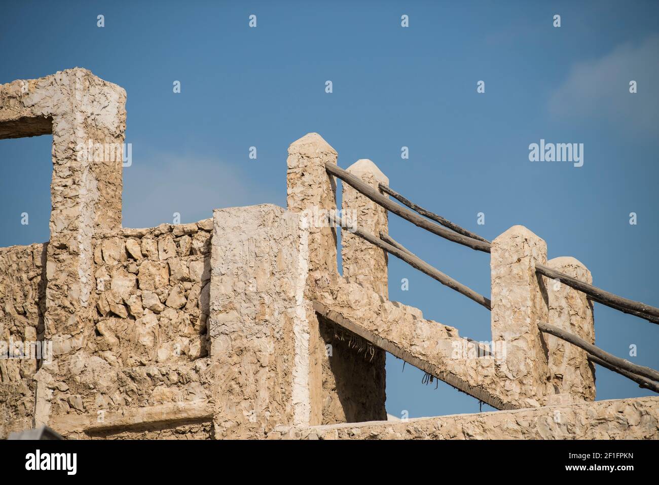 Souq Waqif, Doha, Qatar, May,6,2019, Traditional Arabian building built ...